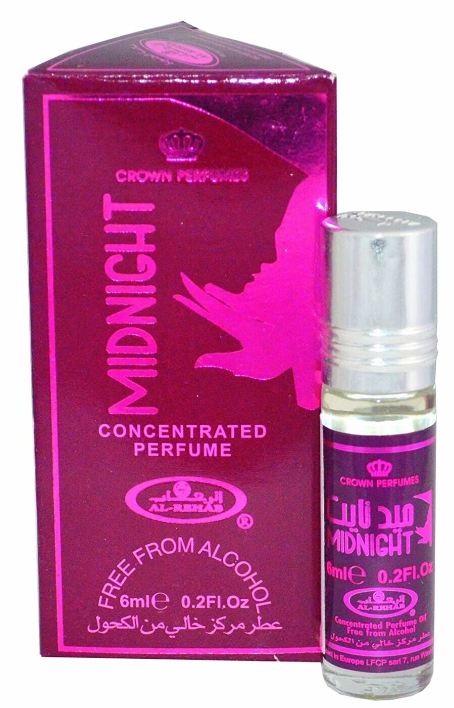 Al Rehab Масляные духи Midnight (Полночь), 6 мл