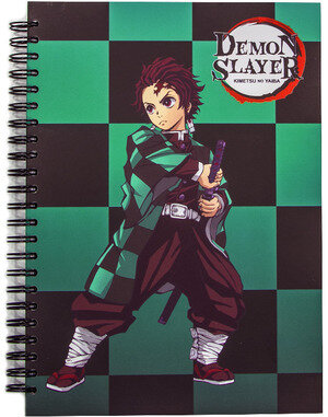 _SketchBook(Artplays)_Блокнот д/зарисовок_А5 Клинок рассекающий демонов Танджиро Камадо V1 [Tanjiro Kamado] [60л; на гребне] (ARTM36)