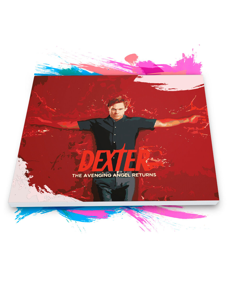 Картина по номерам на холсте Декстер - Постер, 30 х 40 см