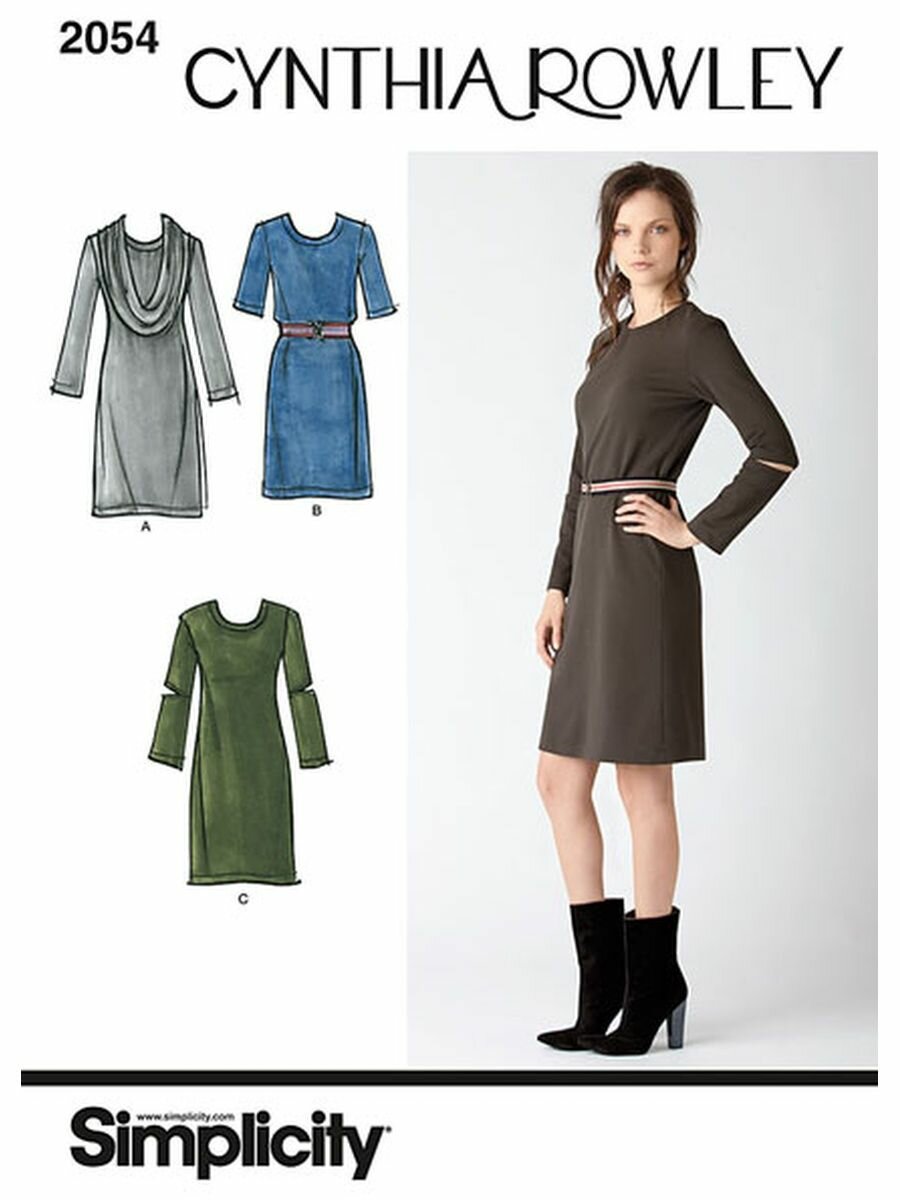 Выкройка Simplicity Платье