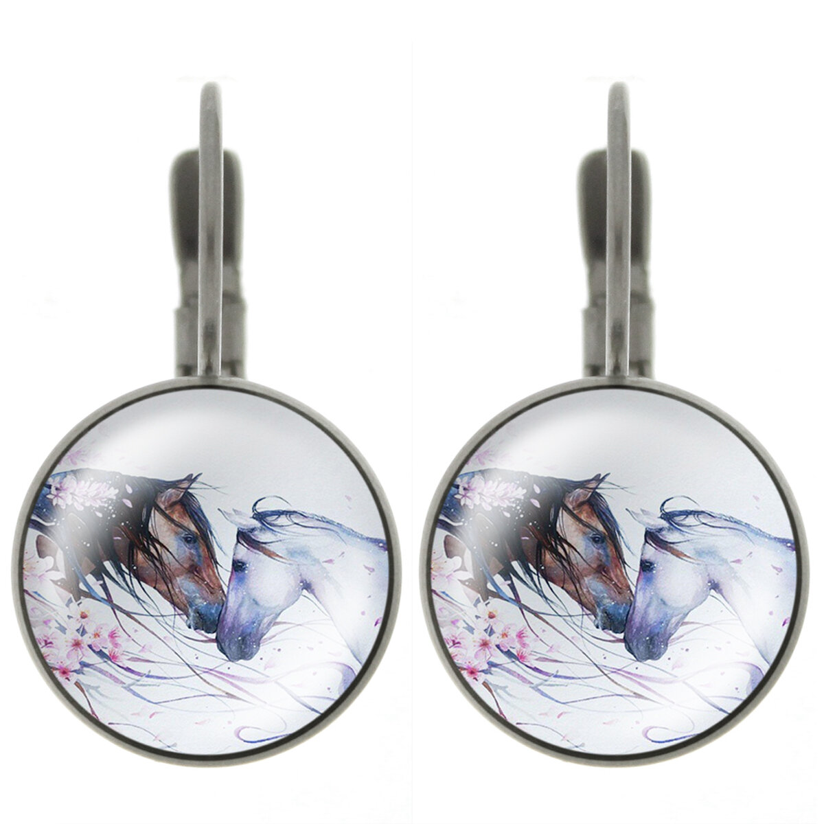 Серьги, эпоксидная смола