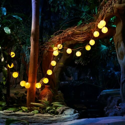 Гирлянда садовая Rexant Денг 3.35 м со встроенным аккумулятором и солнечной панелью (коллекция Пекин)