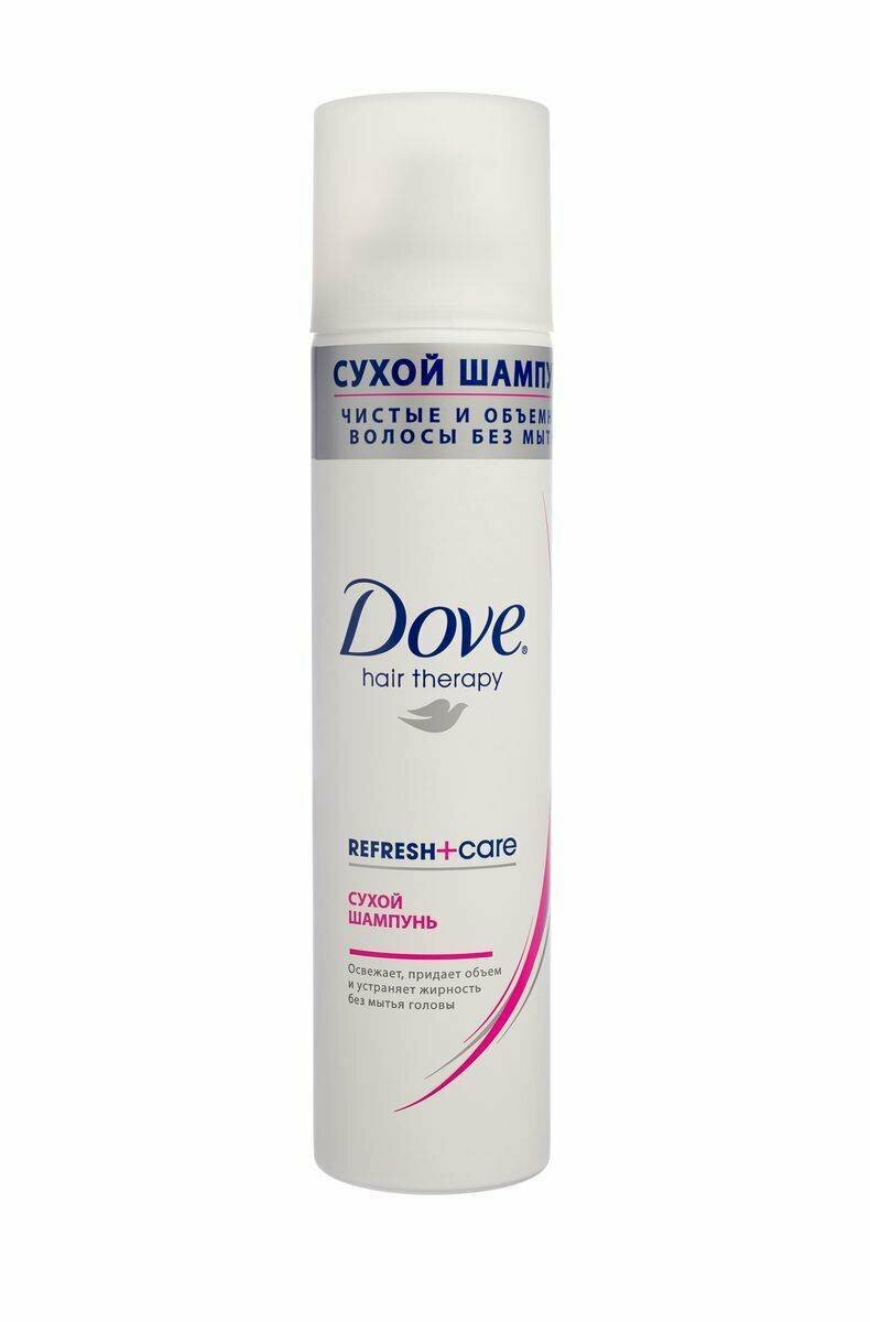 Шампунь сухой Дав, Hair Therapy Refresh+Care Укрепляющий, 250 мл