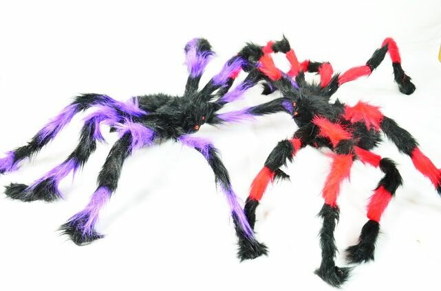 Паук декоративный I-Brigth Company "Красно-черный", искусственный мех, 40 см