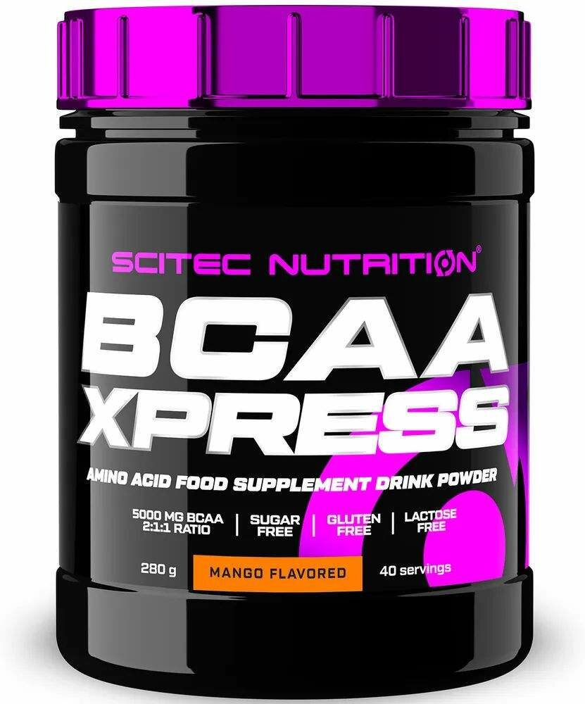 Аминокислотный комплекс БЦАА Scitec Nutrition BCAA Xpress 280 g (Манго)
