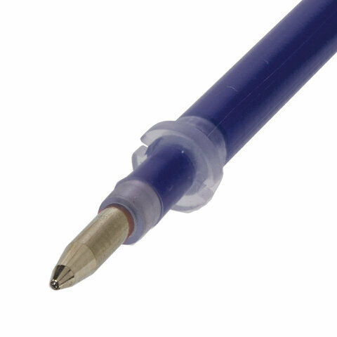 Стержень гелевый BRAUBERG 130 мм, синий, узел 0,5 мм, линия письма 0,35 мм, 170166