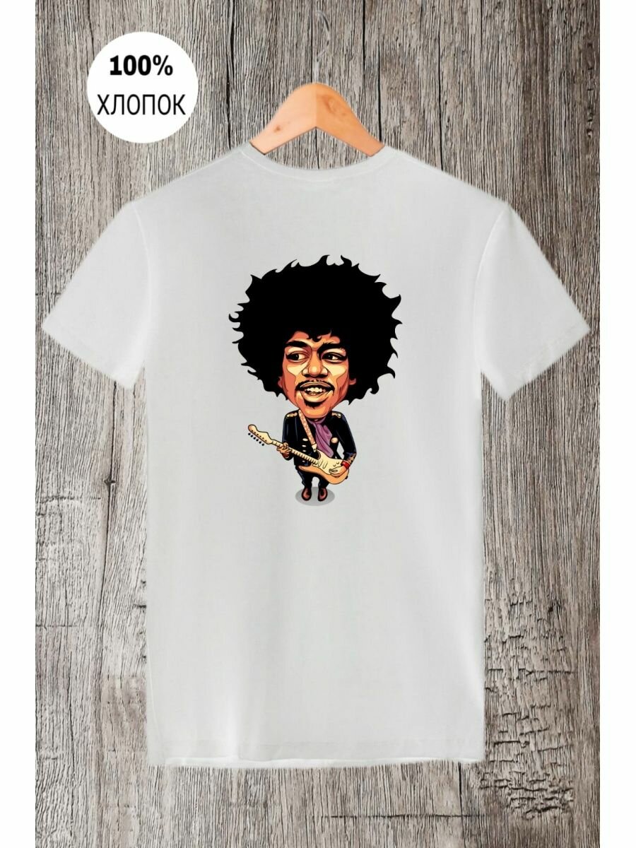 Футболка музыкант джими хендрикс