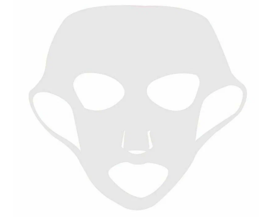 Kristaller Маска для лица, многорозовая, силиконовая, KG-021, белый