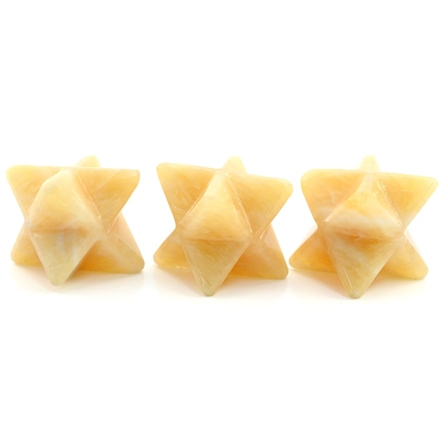 Меркаба из кальцита желтого 40*30*50мм, (8-32) .