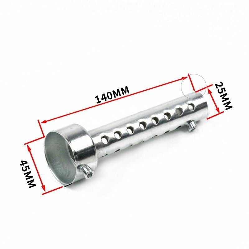 Сайленсер флейта мото 45мм