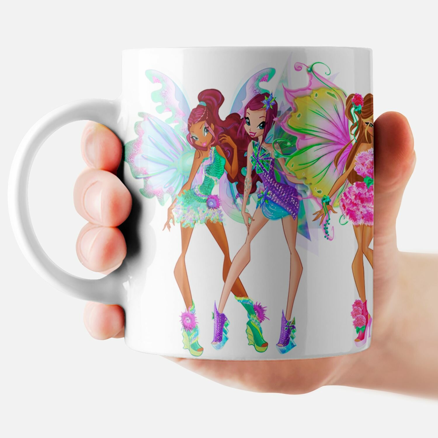 Кружка "Клуб винкс - красивые феи"