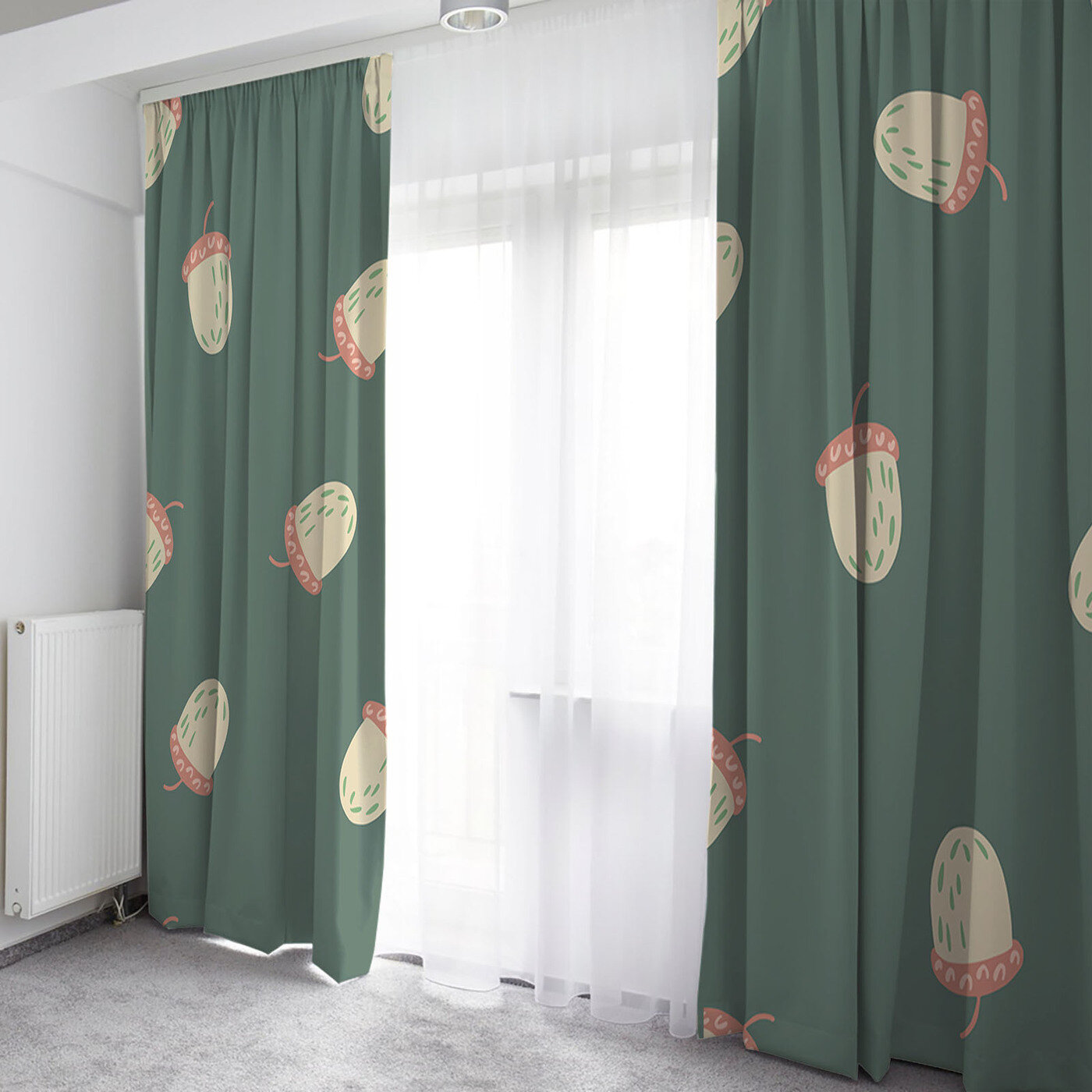Шторы (фотошторы) из габардина, 290х220 см, Good Room