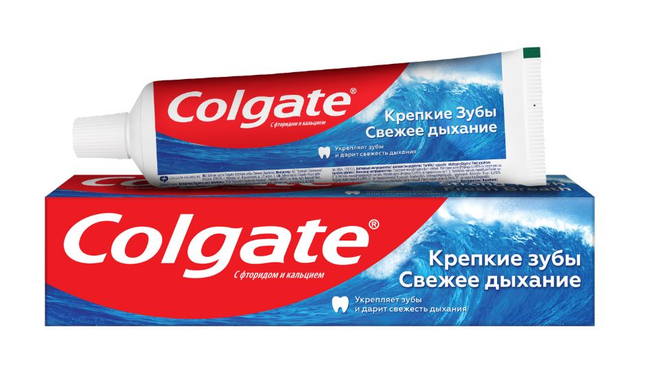 Зубная паста Colgate крепкие зубы и свежее дыхание, 100мл