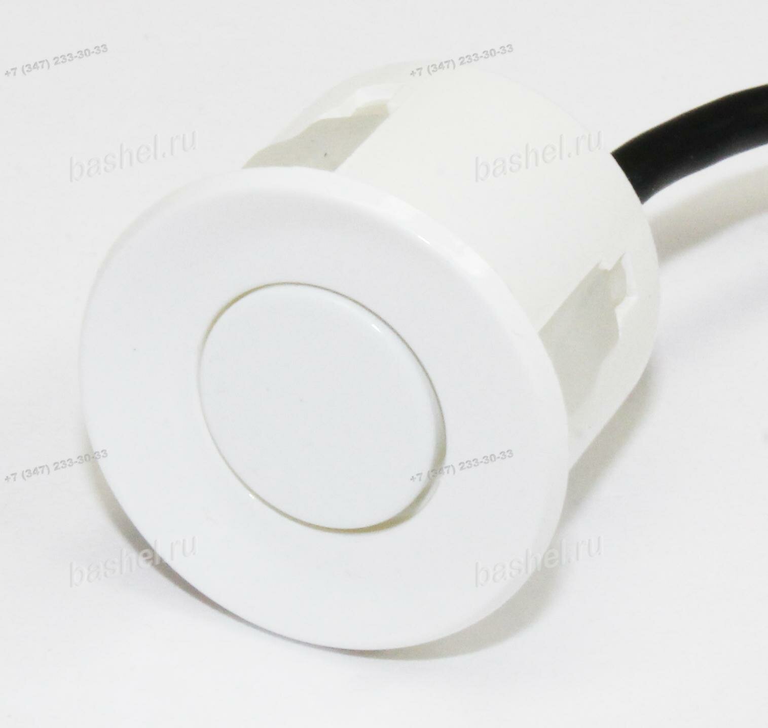 Датчик для радара парковочного AVS 2,5 м, белый, 20 мм