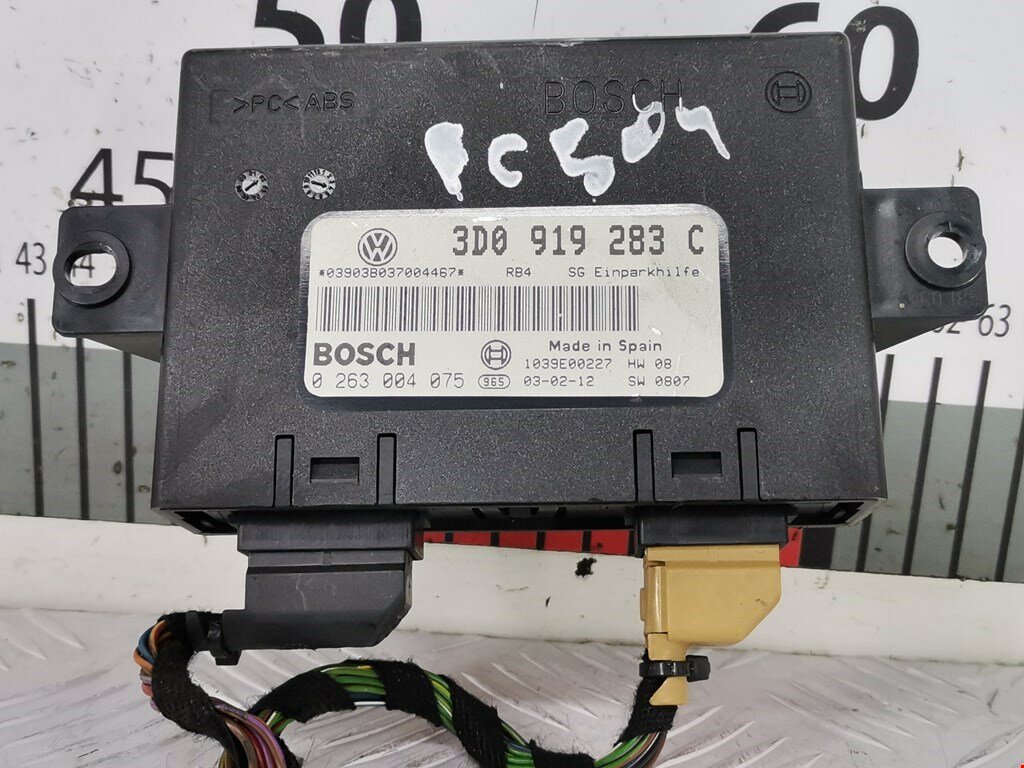 Блок управления парктрониками Volkswagen Phaeton 3D0919283D арт. 1535330