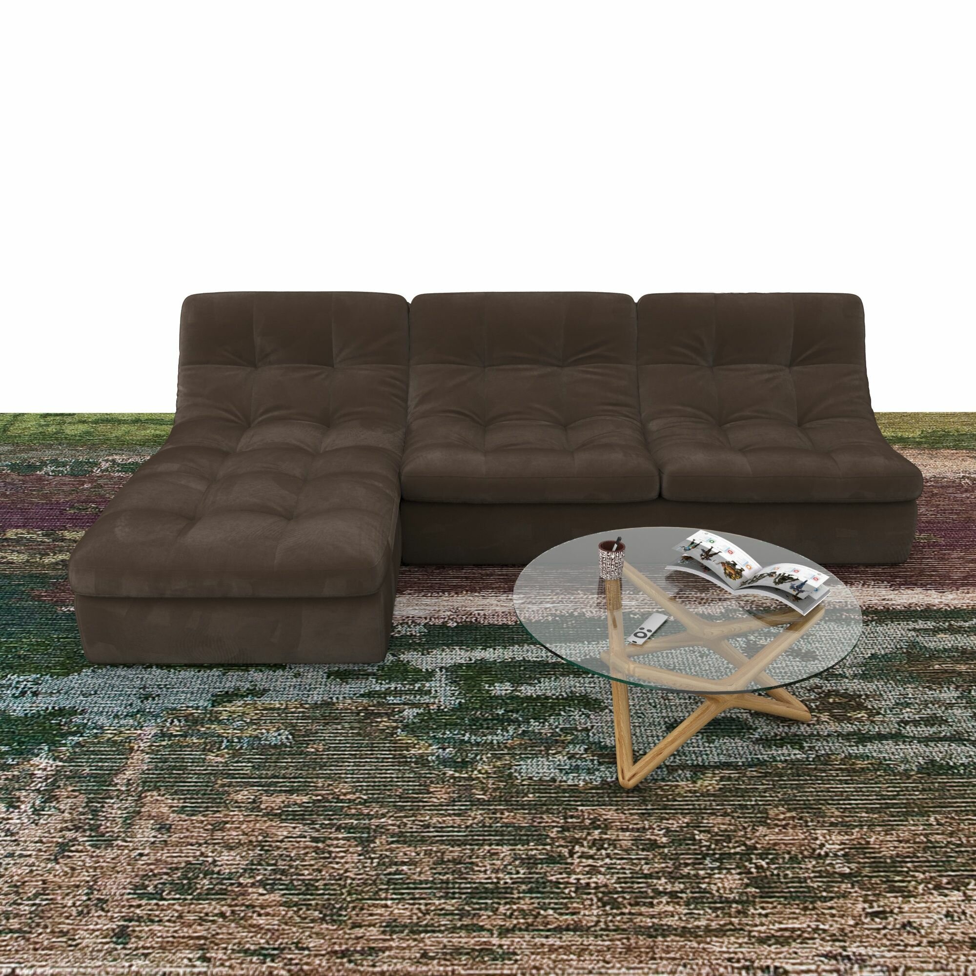 Монреаль - модульный диван, серия Relax, долговечный ППУ