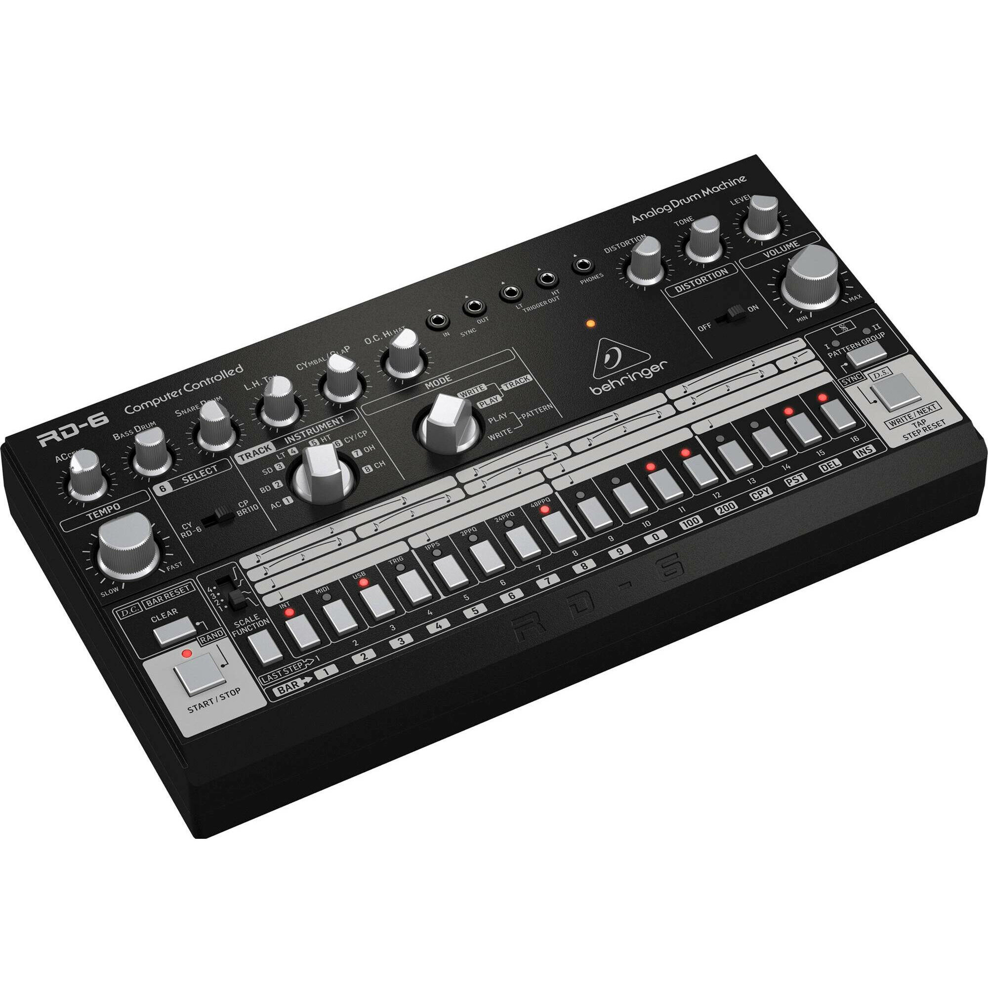 Драм-машина Behringer RD-6 bk — фото 1