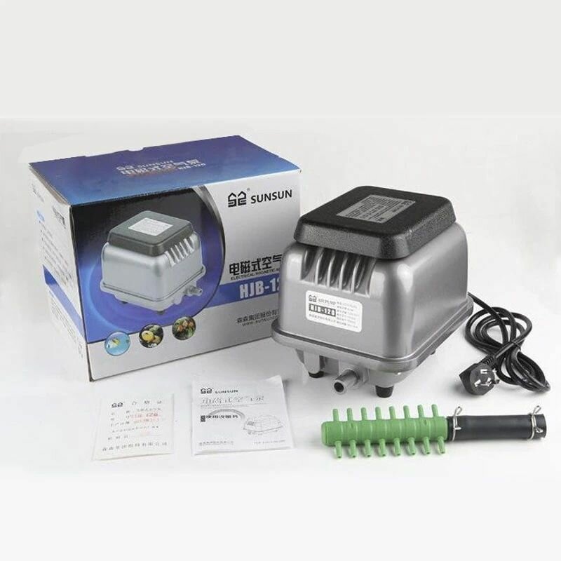 Компрессор-аэратор для пруда и септика HJB-150 SunSun(150л/мин)
