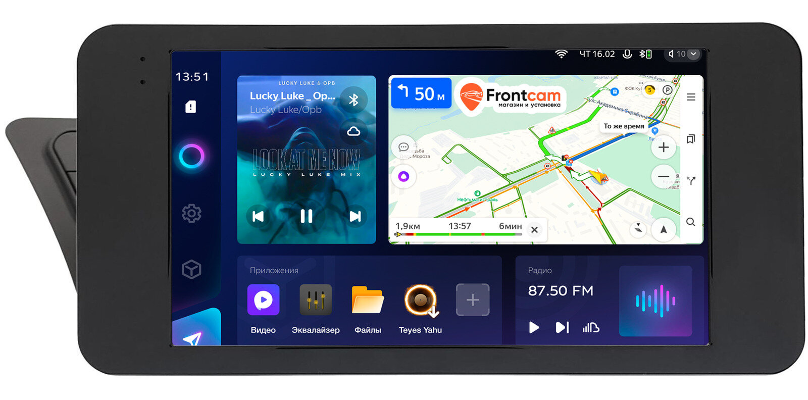 Штатная магнитола Audi A4 (B8), A5 (8T) 2007-2016 (авто с MMI) Teyes CC3 2K 4/64 9.5" RM-9-1102 Android 10 (4G-SIM, DSP, QLed)