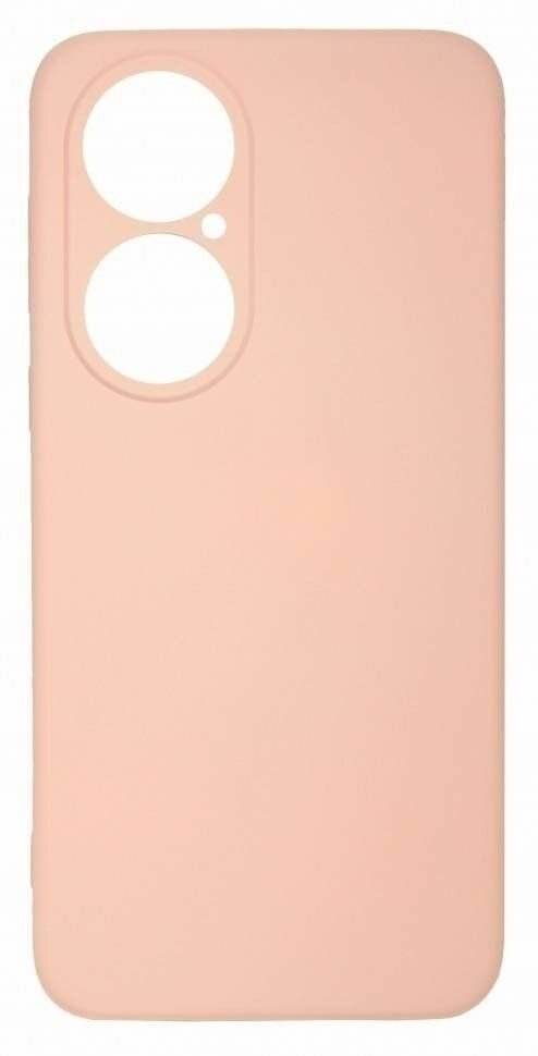 Чехол на Huawei P50 силиконовый Soft Touch розовый