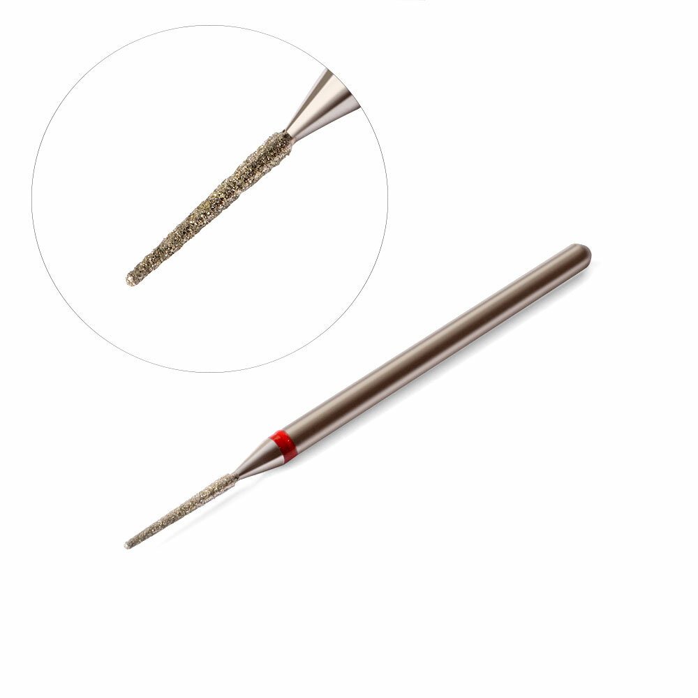 Фреза алмазная, игла с тупым концом (мягкая твердость) 1.4х10 мм TNL