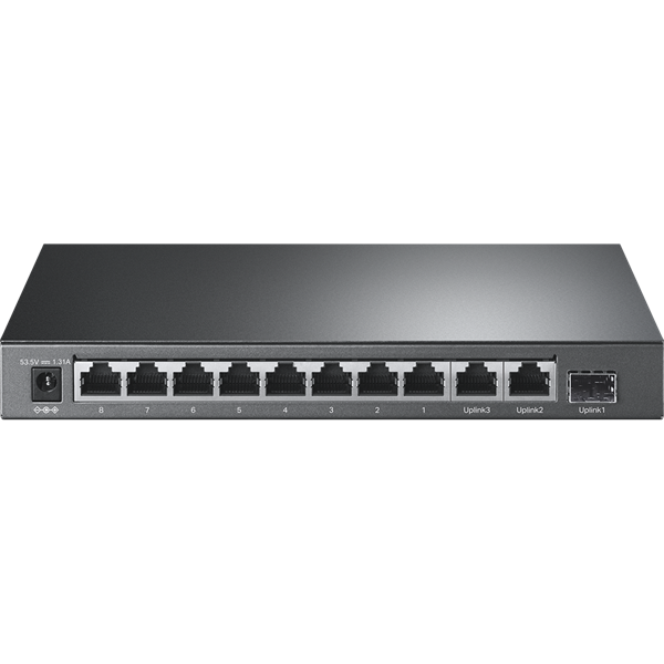 TP-LINK 8-Port 100Mbps + 3-Port Gigabit Desktop PoE+ Switch
