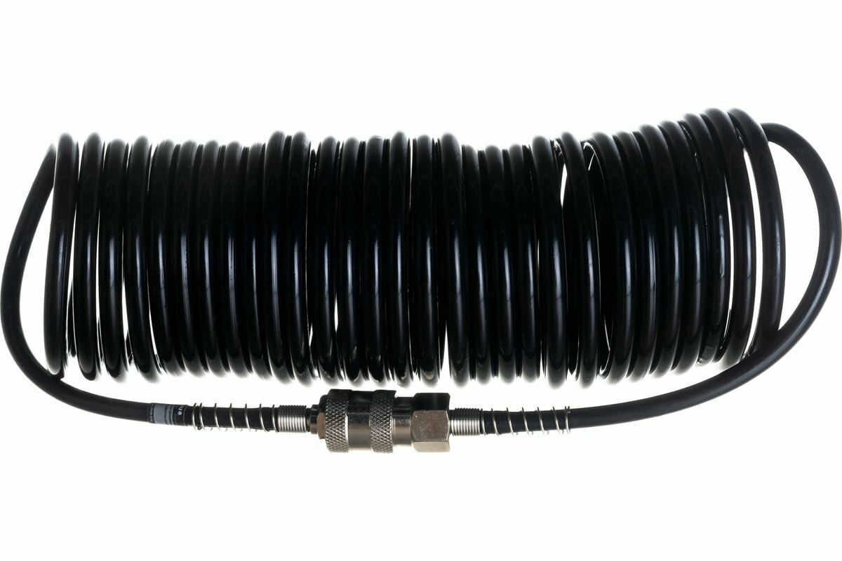 PATRIOT PU шланг спиральный полиуретановый 8 м 6x8 мм 10 бар для компрессоров