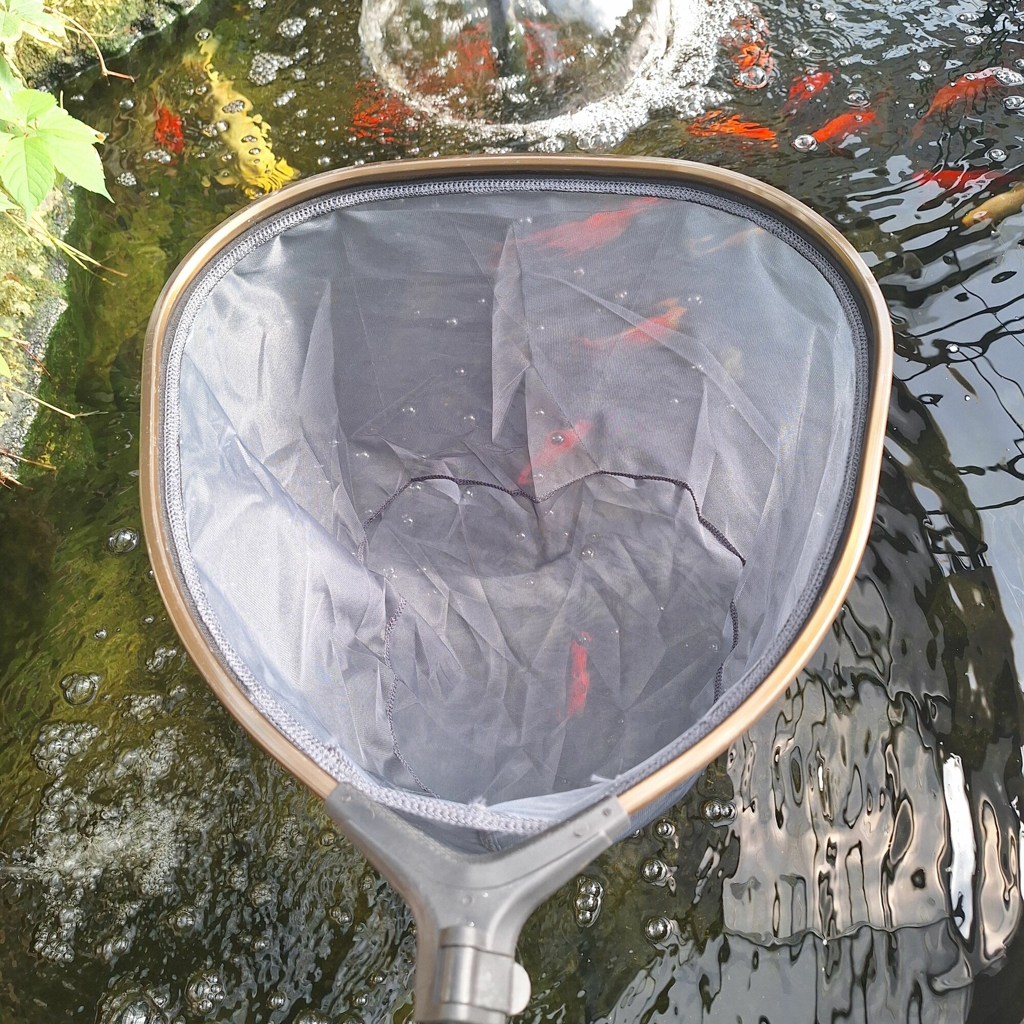 Algae Net сачок для пруда, 40см с телескопической рукояткой, ячейка 0,5мм