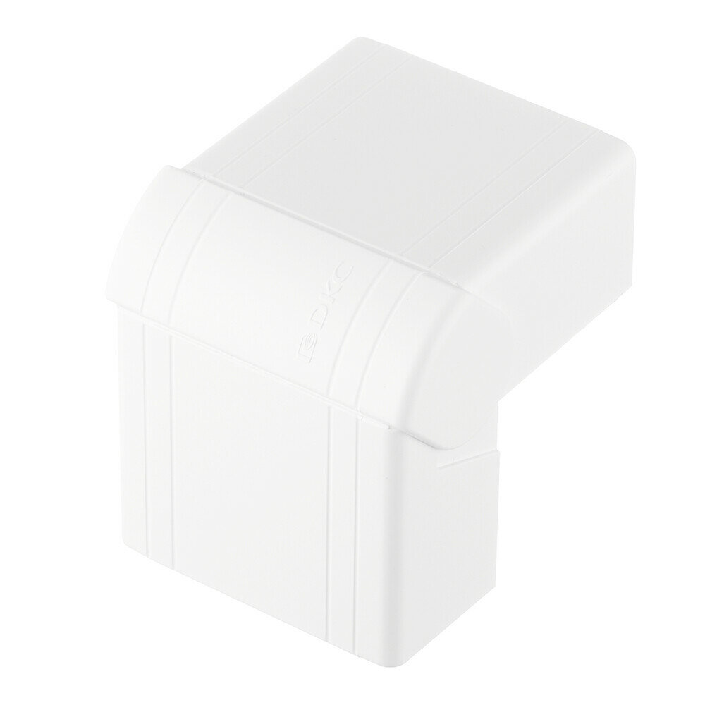 Угол внешний изменяемый для кабель-канала DKC 80х40 мм белый (01708)