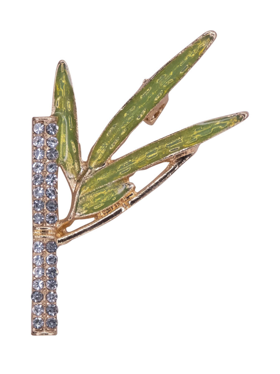 Брошь, стразы