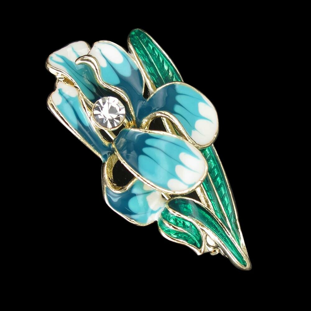 Брошь, стекло