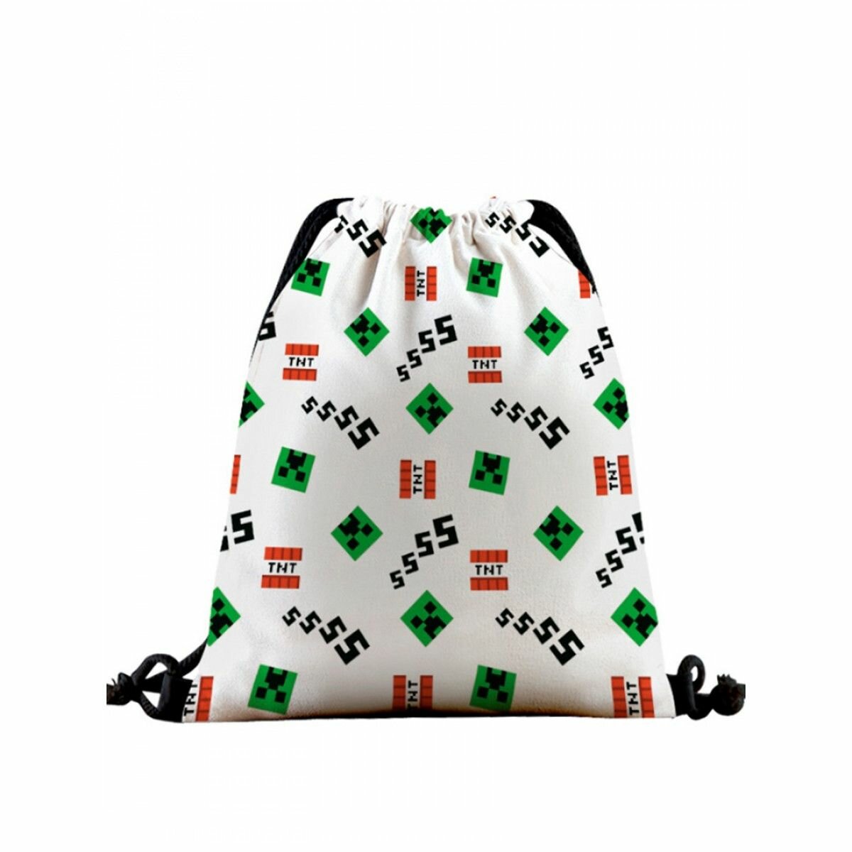 Мешок Minecraft для обуви 37x32см Ssssss