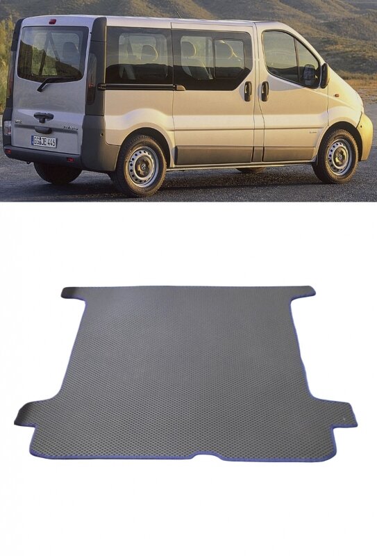 Opel Vivaro A 2001 - 2006 коврик в багажник EVA Smart Коврик в багажник