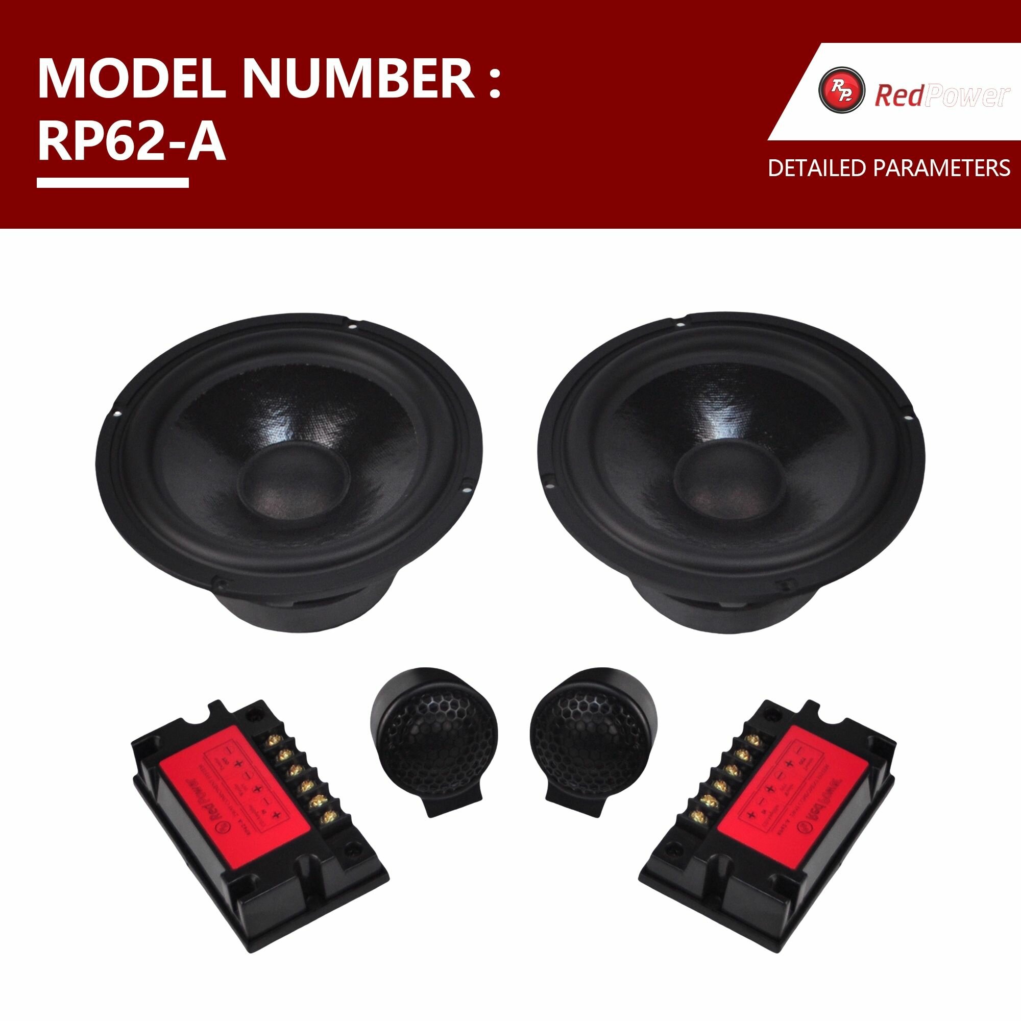 Акустика для автомобиля динамики RedPower B62A Classic
