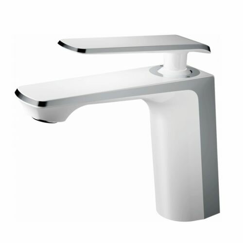 Смеситель Haiba для умывальника 35к HB10548-8 белый/хром