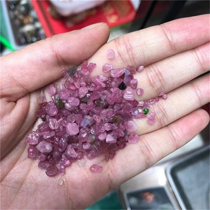 Кристаллы розового турмалина Sisterstone