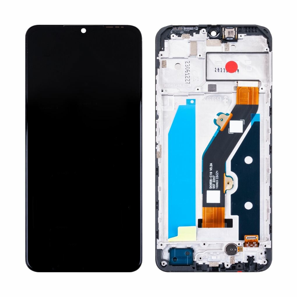 Дисплей / экран для смартфона Infinix Hot 30i модуль Черный - OR