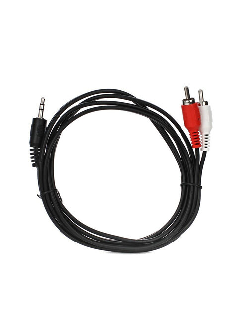 Кабель соединительный Jack 3.5 x 2 RCA 1.8m