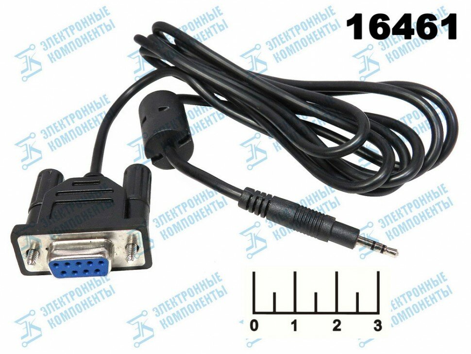 Шнур AUD 2.5 стерео-D-SUB гнездо 9pin (фильтр) 1.5м