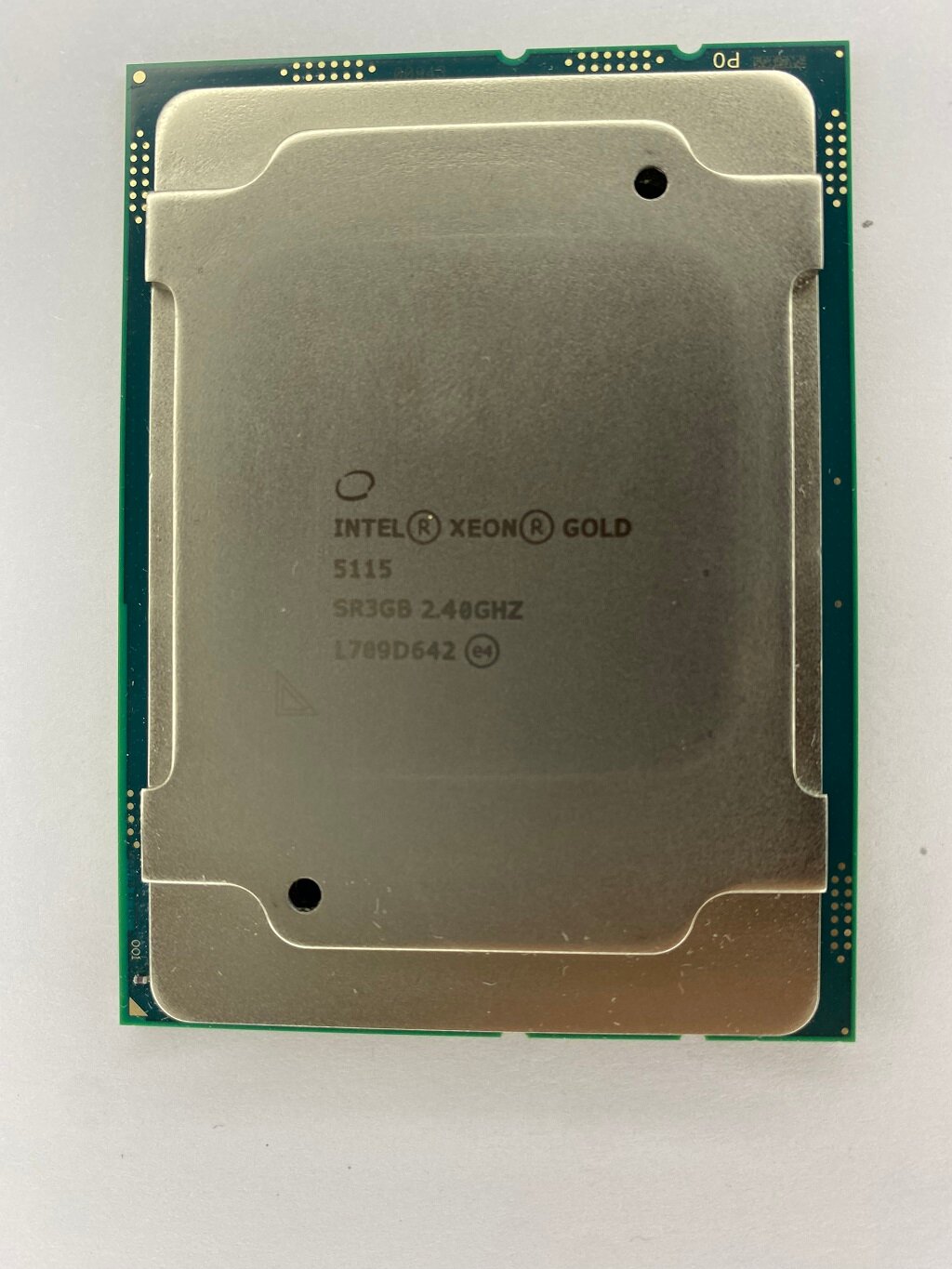 Серверные комплектующие Intel Процессор Intel Xeon Gold 5115 LGA3647 10 x 2400 МГц SR3GB
