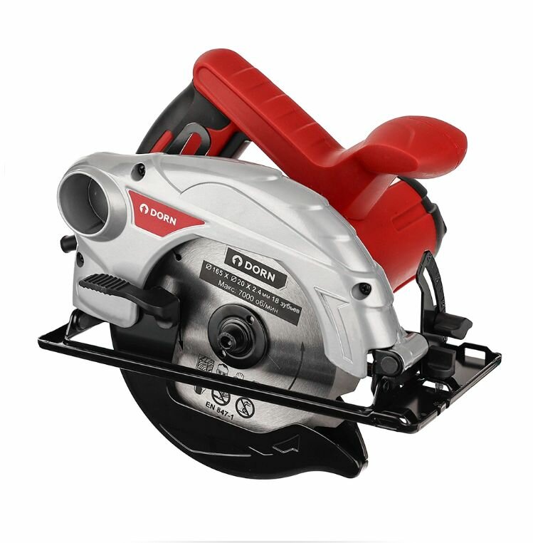 Циркулярная пила DORN DCS-165, 1300 Вт 165 мм