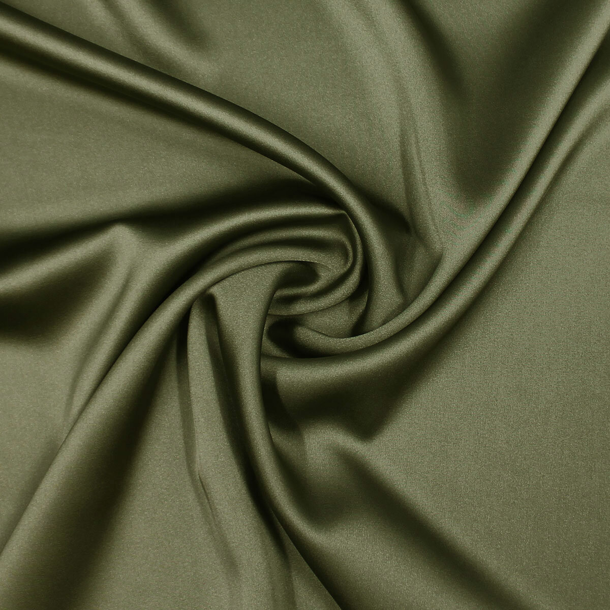 Атлас Ткани-100, оливковый, плотность 200г/м2, ширина 1,4м, длина 1м