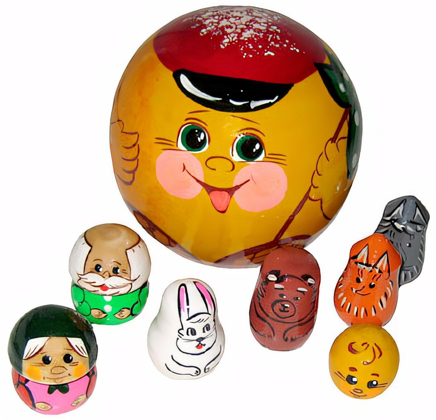 Пальчиковый театр в Колобке "Колобок"арт. Р-45/780 (РНИ)