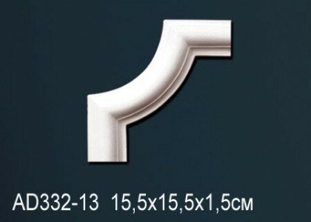Угол Perfect AD332-13 15.5x15.5x1.5 см /Перфект.