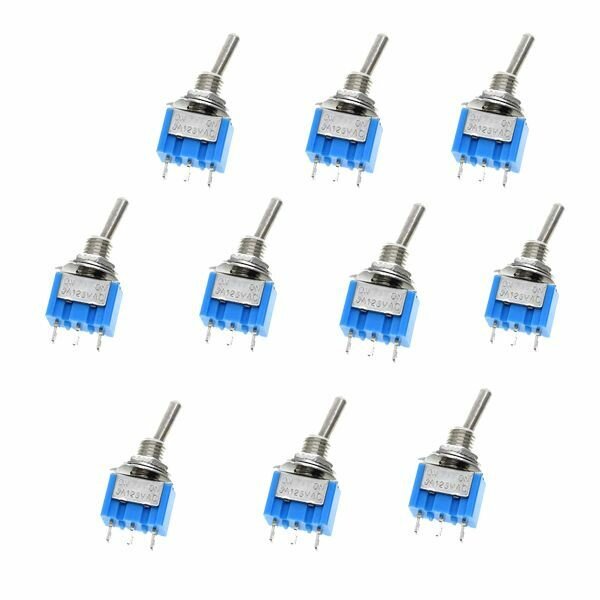 Тумблер MTS-102 6A/125V AC ( 10 шт)