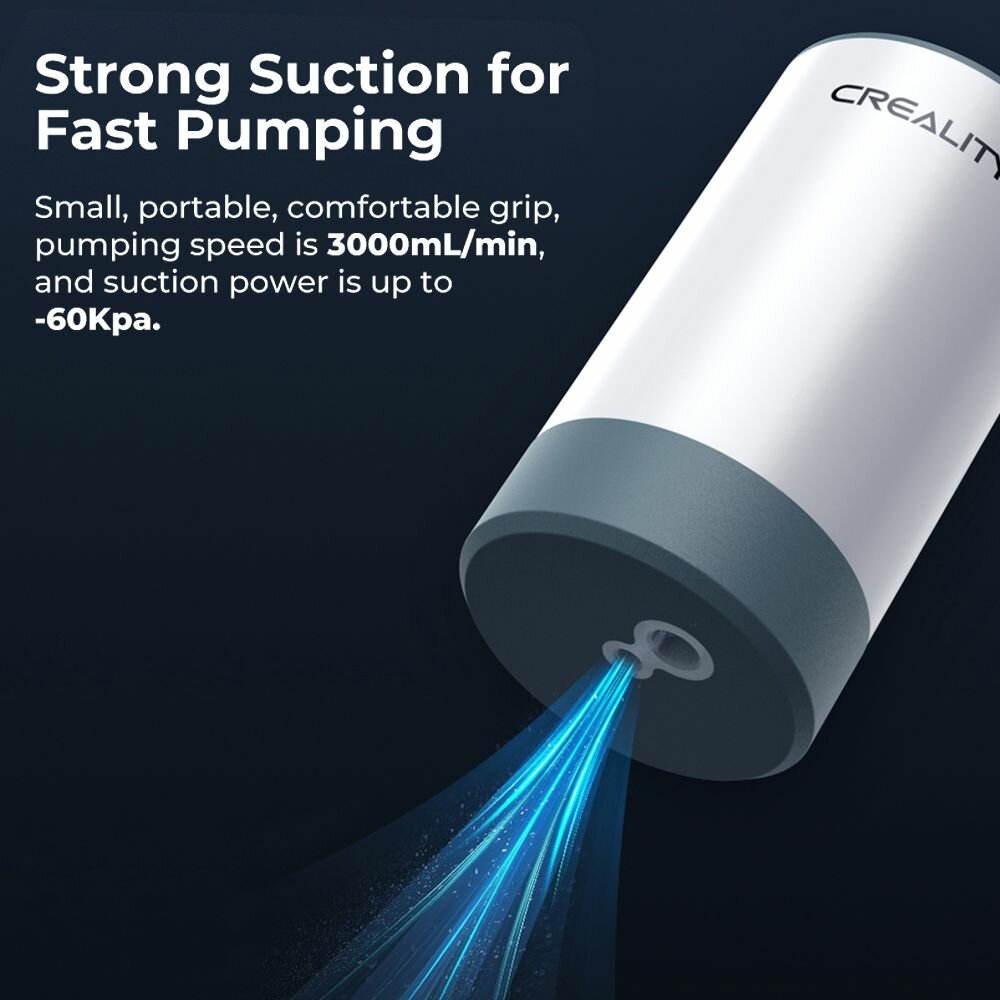 Creality Электрический насос для 3D-принтера и компрессионный мешок для хранения Вакуумные герметичные сухие мешки
