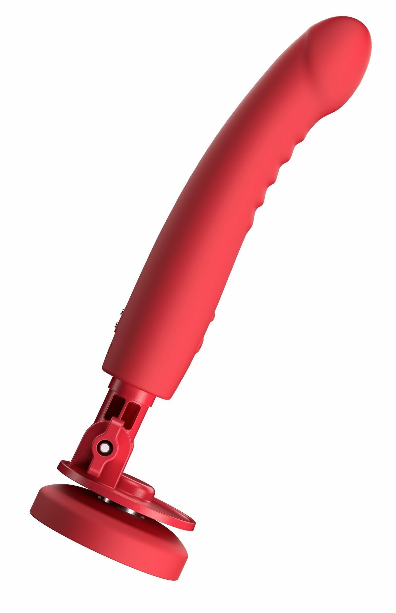 Красный вибратор Mission 2 с технологией Touch-Sense - 20 см,20 см,3,7 см, красный, силикон, с вибрацией, Женский, Вибраторы
