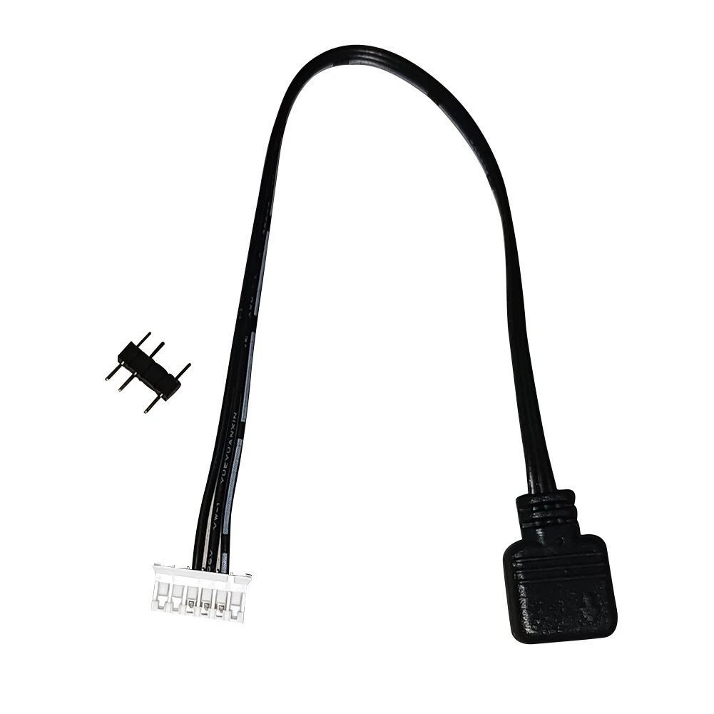 Кабель-адаптер Coolmoon 4/6 Pin на 5V ARGB 3Pin 6PIN
