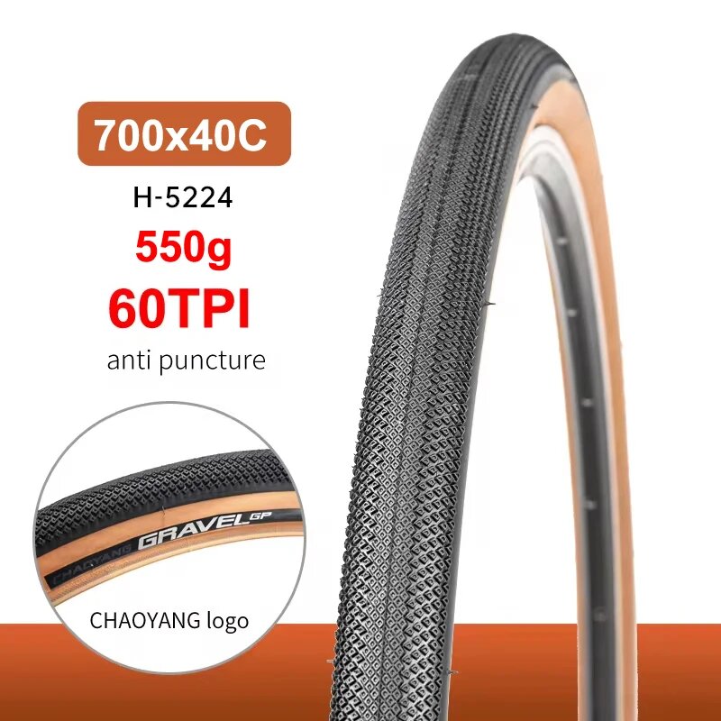 Велосипедные шины Chaoyang ARISUN 700C 700x25/28/35/40C GR 700x40C wire60TPI