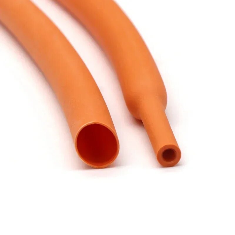 Термоусадочная трубка с клеем 3:1 PE Orange, 1 Meter, Diameter 3.2mm